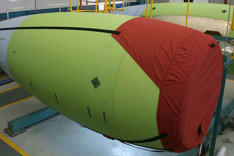 Aircraft Engine "nacelle" covers | Kinnear Upholstery Inc.