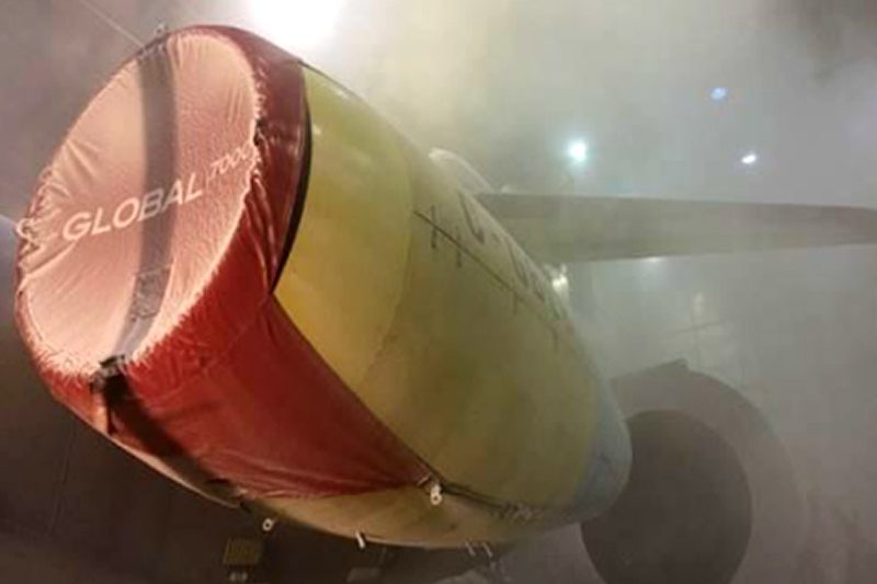 Aircraft Engine "nacelle" covers | Kinnear Upholstery Inc.