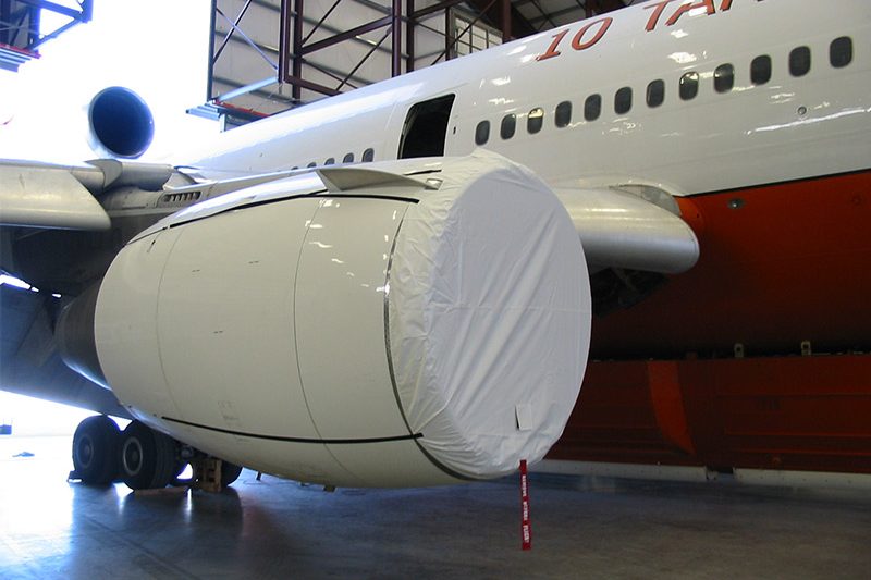 Aircraft Engine "nacelle" covers | Kinnear Upholstery Inc.