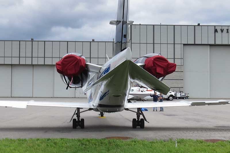 Aircraft APU Exhaust Plugs | Kinnear Upholstery Inc.